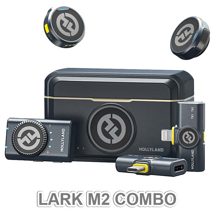 Micro không dây Hollyland Lark M2 Combo dùng cho điện thoại, máy ảnh ...
