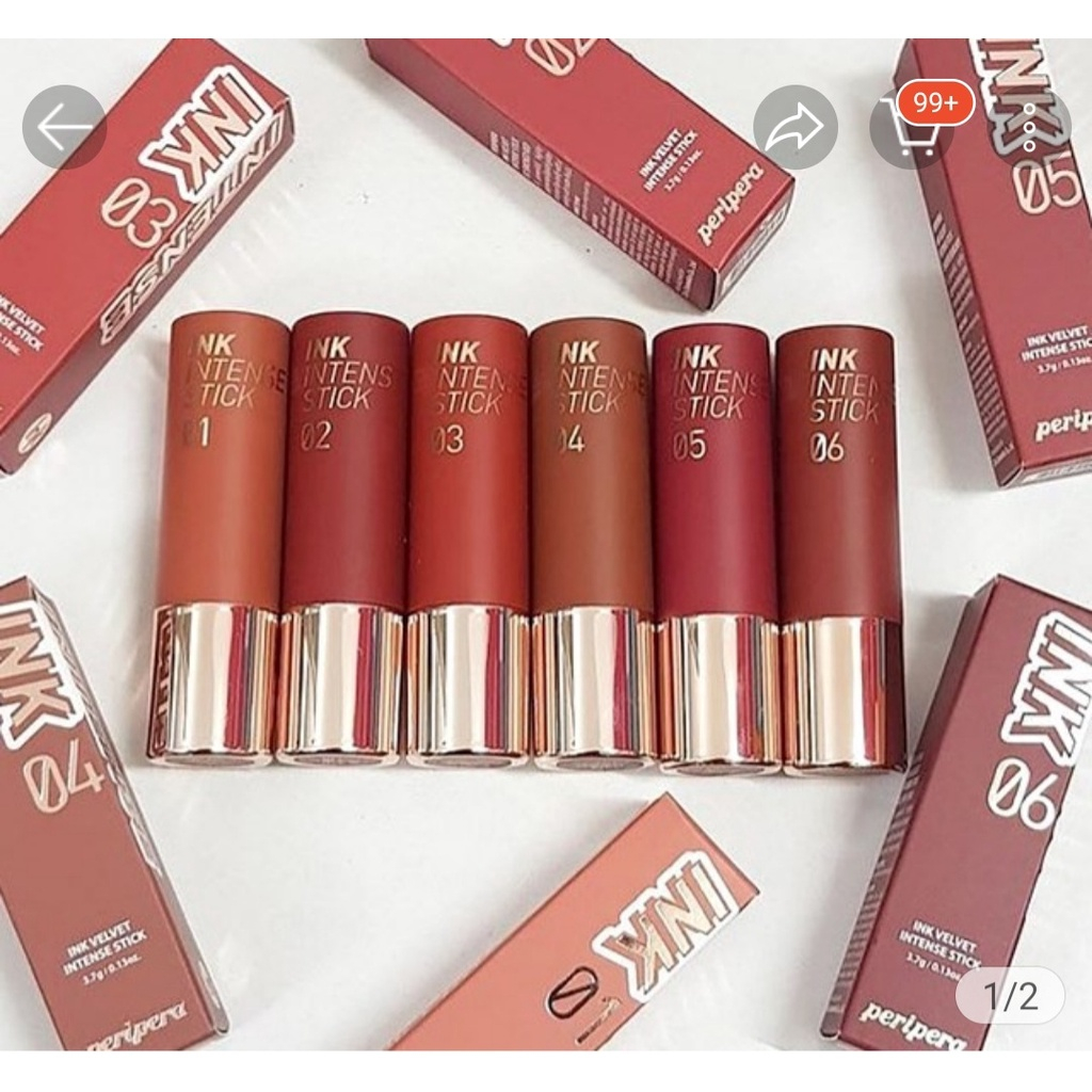 Son thỏi Peripera Ink Velvet Intense Stick | Shopee Việt Nam