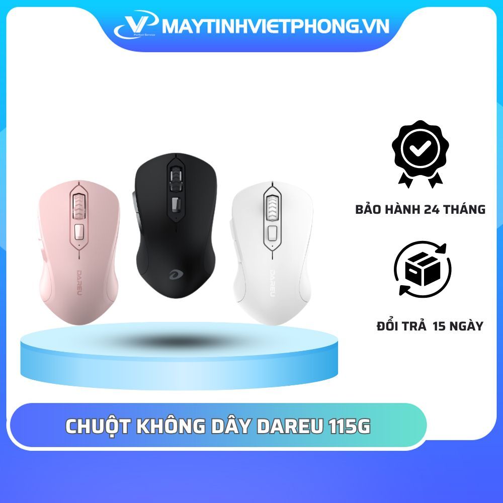 [FULL VAT] Chuột không dây DareU 115G chính hãng - Bảo hành 12 tháng | Shopee Việt Nam
