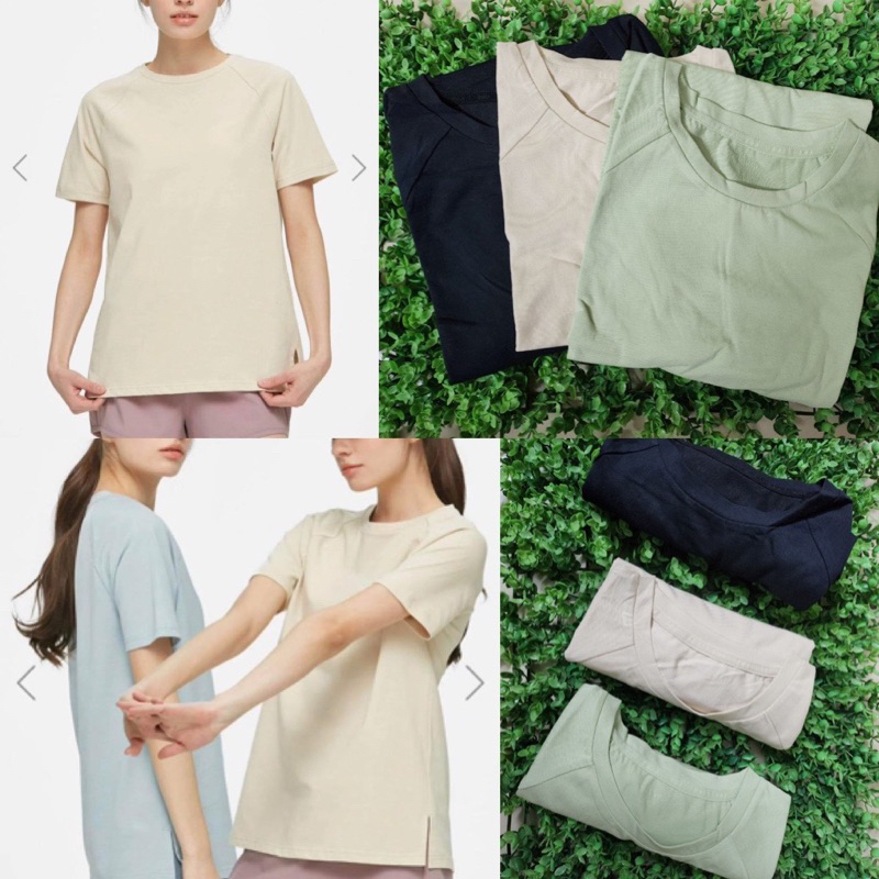 Áo phông nữ Mula.wear dáng rộng cotton thể thao | Shopee Việt Nam
