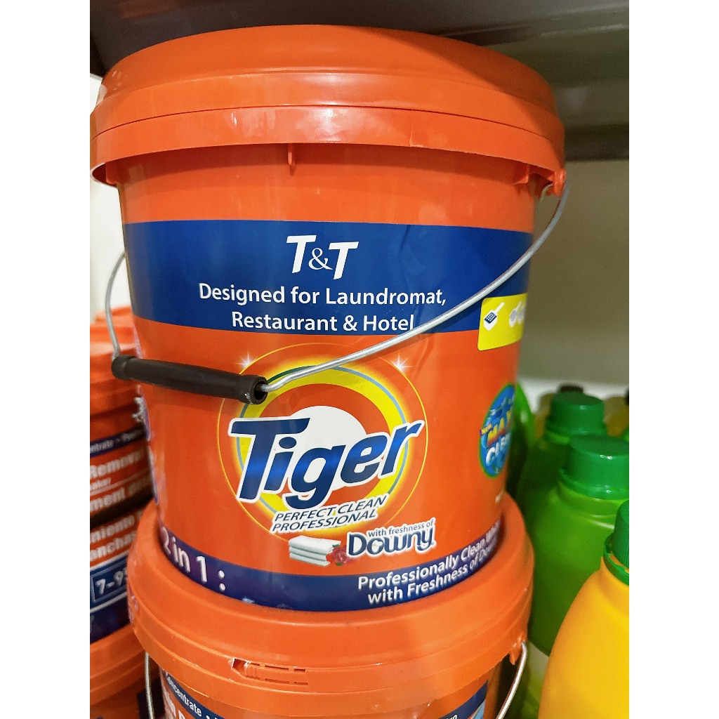 BỘT GIẶT TIGER HƯƠNG NƯỚC XẢ VẢI DOWNY THÙNG 9KG MẪU MỚI | Shopee Việt Nam