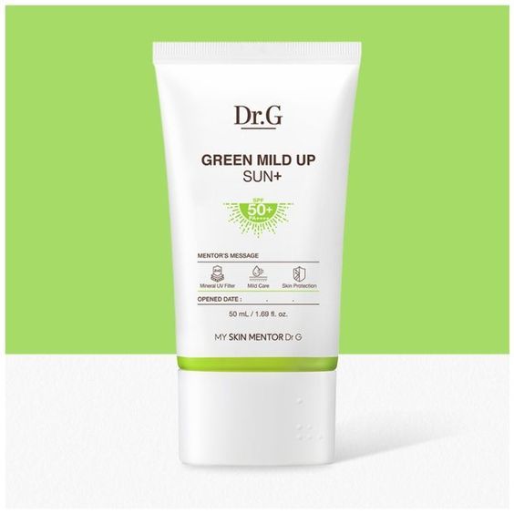 Kem chống nắng Dr.G Green Mild Up Sun SPF 50/PA++++ 50ml | Shopee Việt Nam