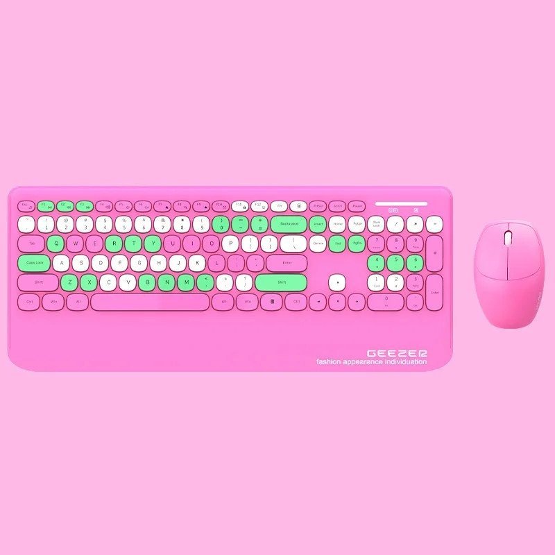 COMBO Bộ Bàn Phím Và Chuột Vi Tính Không Dây (2.4Ghz) GEEZER By MOFII ...