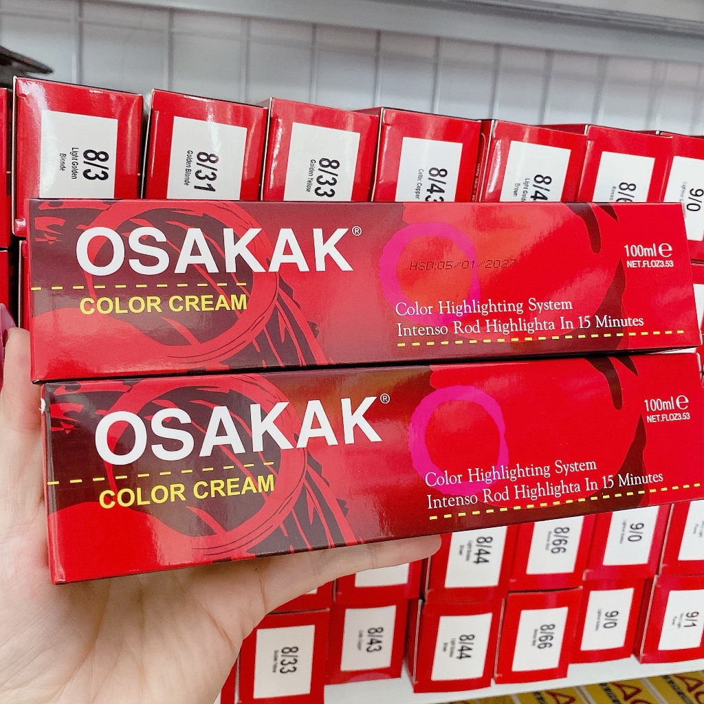 Kem nhuộm tóc Osakak 100g - Thuốc nhuộm tóc Osakak 100ml | Shopee Việt Nam