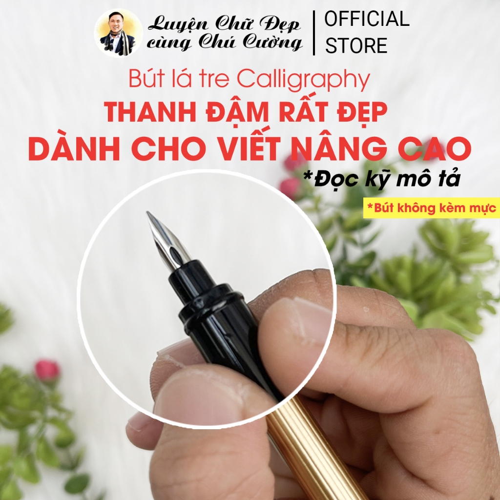 Bút Việt C41 Calligraphy | Bút Lá Tre viết nâng cao nét thanh đậm rất ...