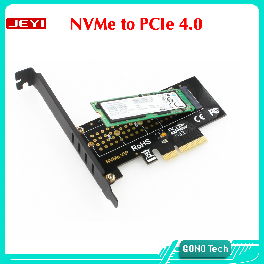 Card chuyển SSD M2 NVMe sang PCIe 4.0 X1 X4 X16 JEYI | Adapter M.2 to ...
