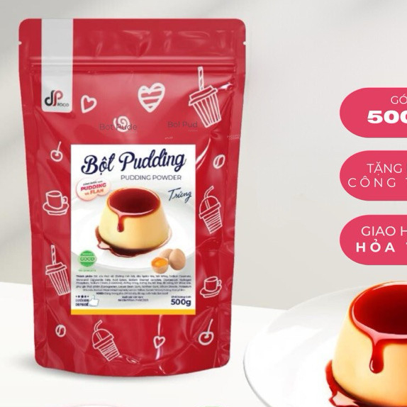 Bột Pudding DPFOOD loại 500G - Đủ vị - | Shopee Việt Nam