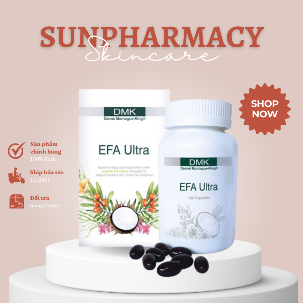 [Hàng công ty] DMK EFA Utra - Viên uống đẹp da, chống lão hóa, đẹp móng ...