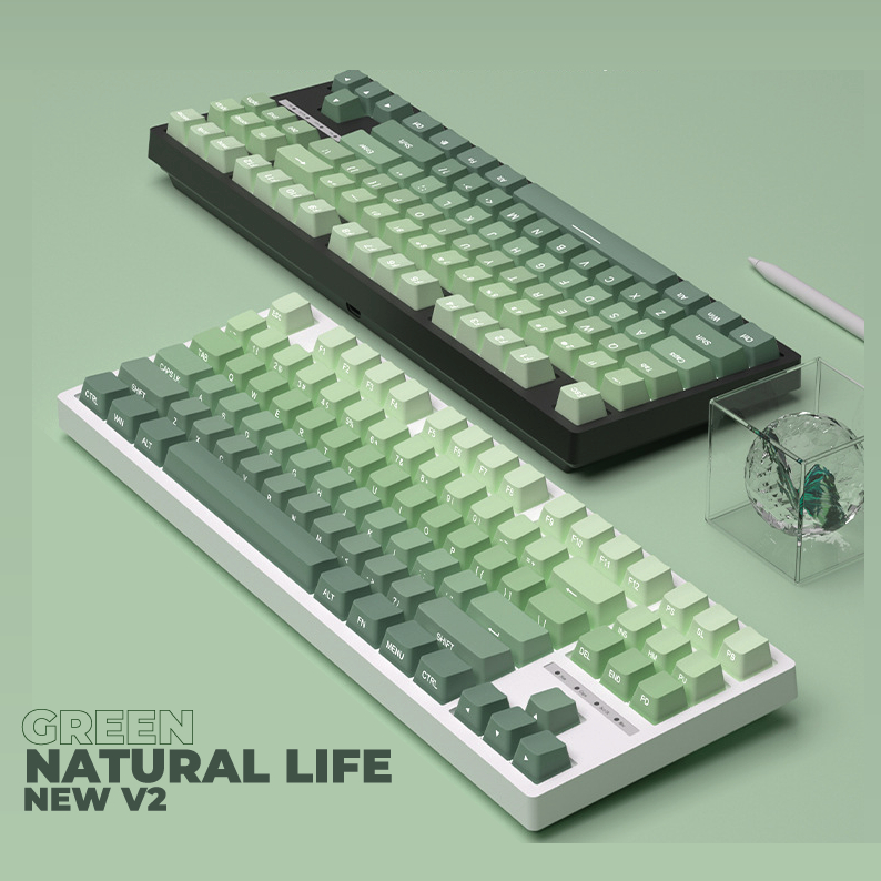 Bộ Nút Bàn Phím | Keycap Gradient Ninja | Side Print | PBT Double Shot ...