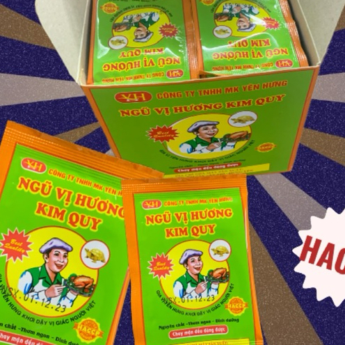 1 hộp NGŨ VỊ HƯƠNG KIM QUY (100 gói 3g) | Shopee Việt Nam