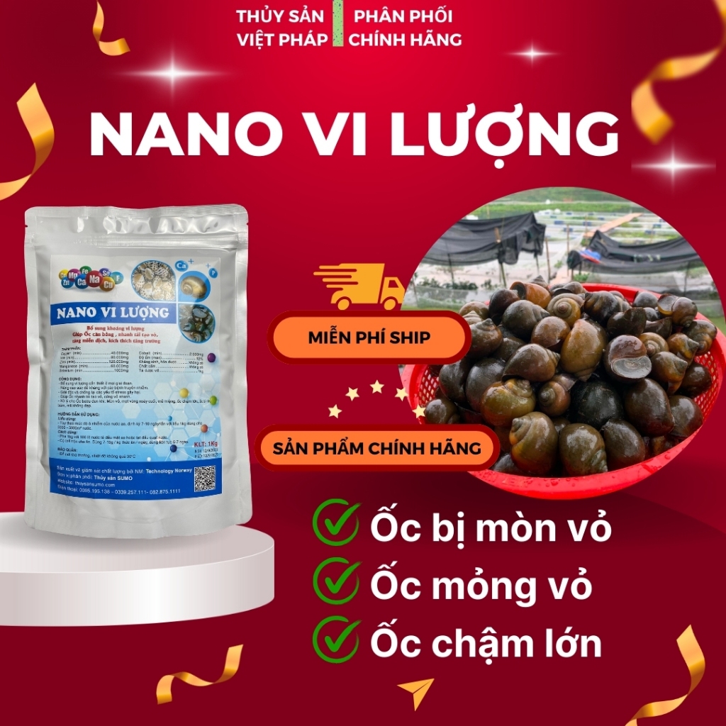 NANO VI LƯỢNG BỔ XUNG KHOÁNG CANXI CHO ỐC BƯƠU ĐEN | Shopee Việt Nam