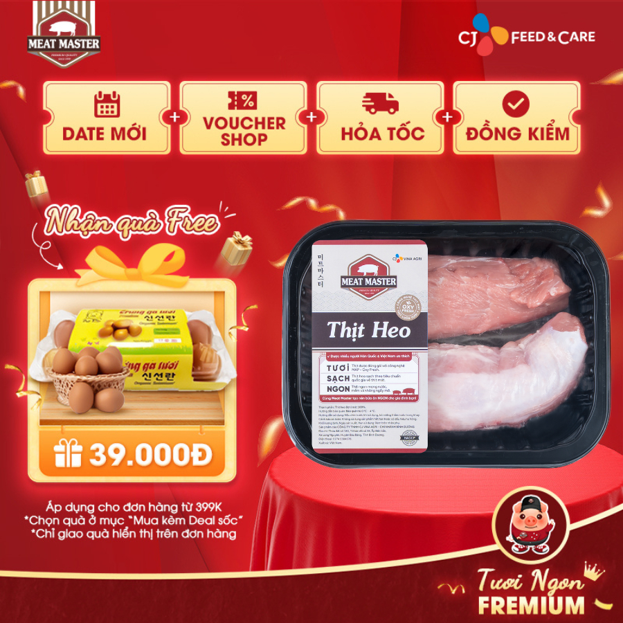 Thăn chuột heo Meat Master (400G) - Thịt heo tươi | Shopee Việt Nam