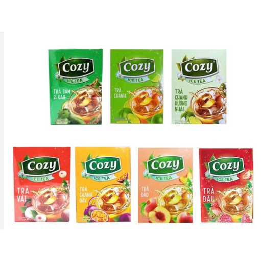 Trà Hòa Tan Cozy Ice Tea Nhiều Vị Hộp 240gr | Shopee Việt Nam