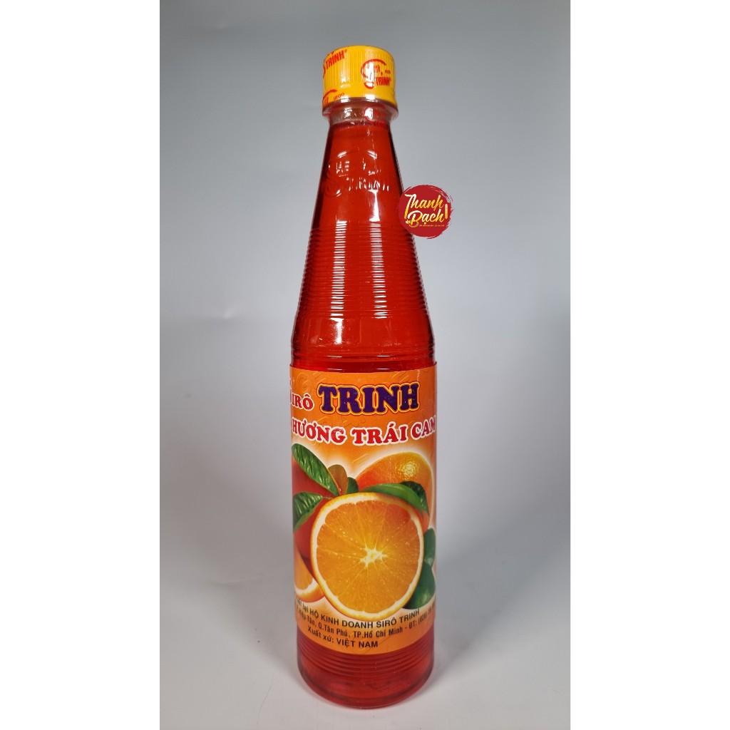 Siro TRINH - Syrup Cón Đủ Các Mùi Chai 600ml | Shopee Việt Nam