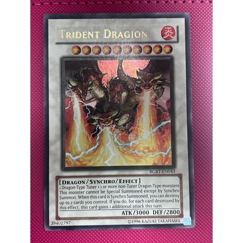 [YGO Edison] Thẻ bài Yugioh: Trident Dragion - RGBT-EN043 | Shopee Việt Nam