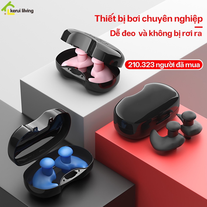 Nút bịt tai, nút nhét tai chống nước, đồ nhét tai chống nước AISHA dùng ...