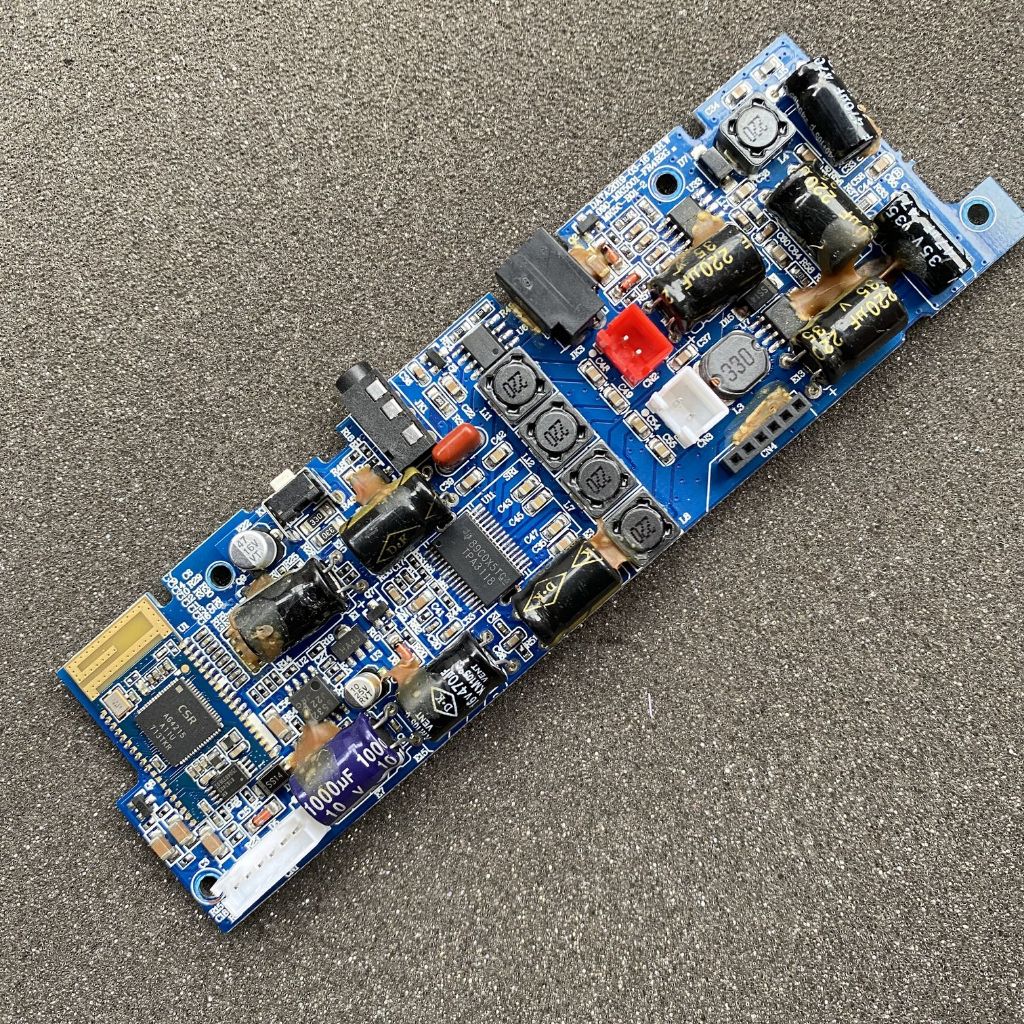 Mạch bluetooth tháo loa Britz Vtube50 Chip Qualcomm CSRA64215 Aptx 15W ...