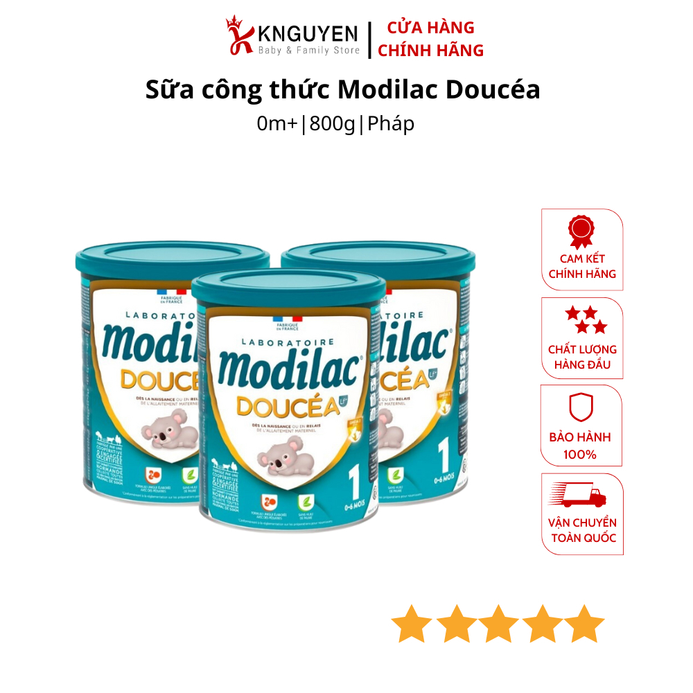 Sữa công thức Modilac Doucéa hộp 800g- Nội địa Pháp (Hàng nhập khẩu) | Shopee Việt Nam
