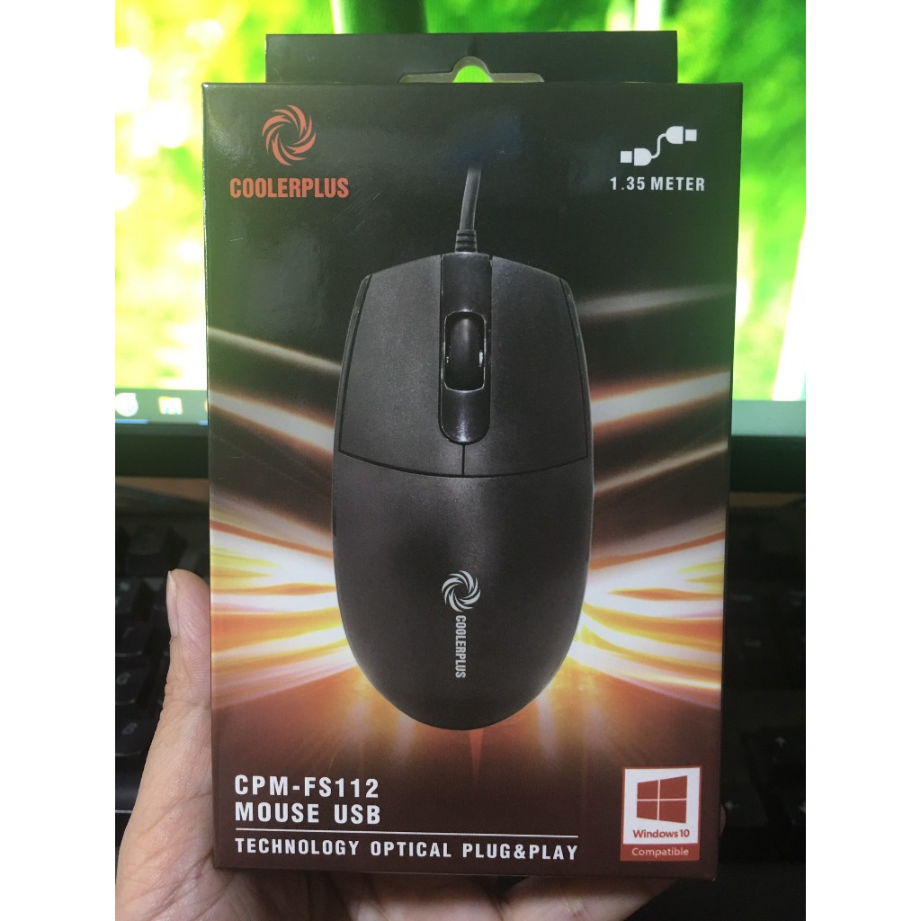 CHUỘT CÓ DÂY COOLERPLUS CPM-FS112 CHÍNH HÃNG | Shopee Việt Nam