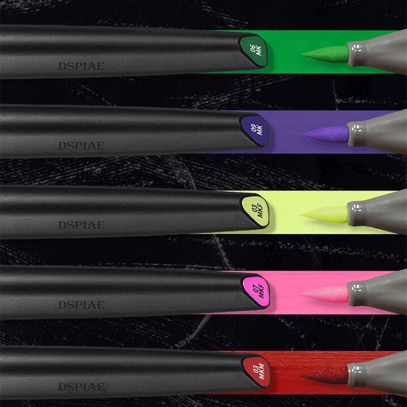 [1/7] Sơn: Bút DSPIAE Soft Tipped Markers MKF01 & MKM02-07 | Shopee Việt Nam