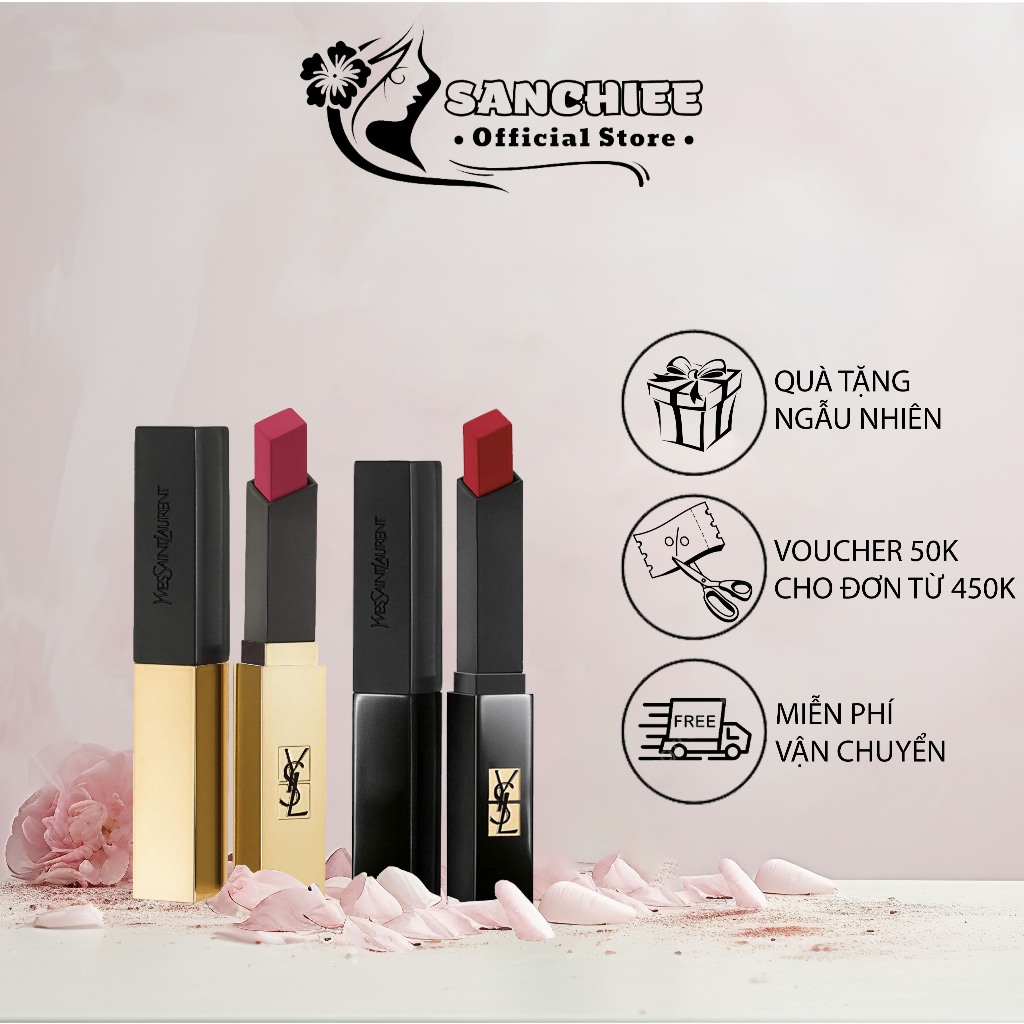Son YSL The Slim Velvet Radical, Son YSL mini The Slim, Son Thỏi YSL ...
