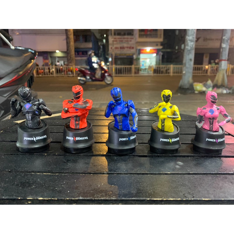 MÔ HÌNH RẠP PHIM, CUP TOPPER FIGURE PHIM POWER RANGER | Shopee Việt Nam