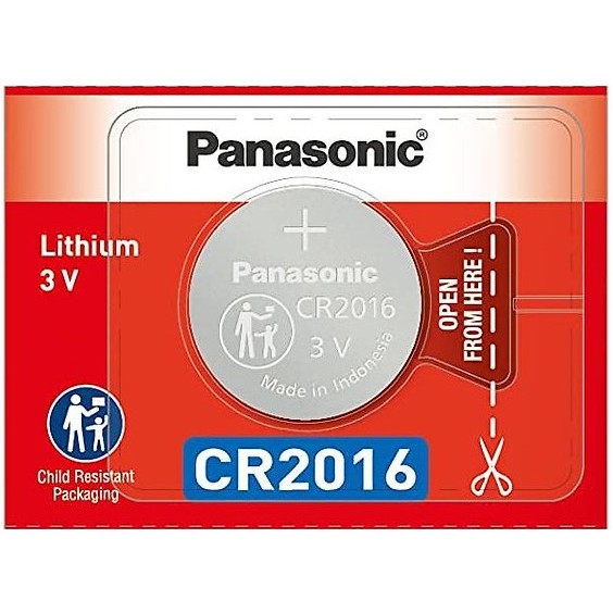 Pin lithium 3V CR2016 Panasonic (vỉ 1 viên có thuế) | Shopee Việt Nam