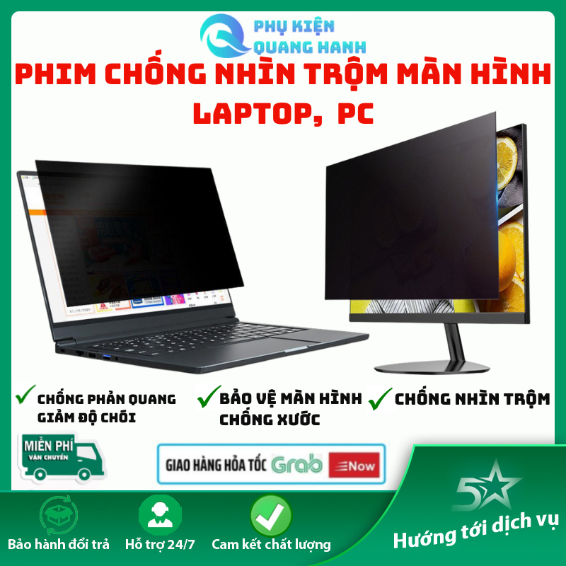 Tấm che màn hình chống nhìn trộm, chống chói laptop cao cấp | Shopee ...