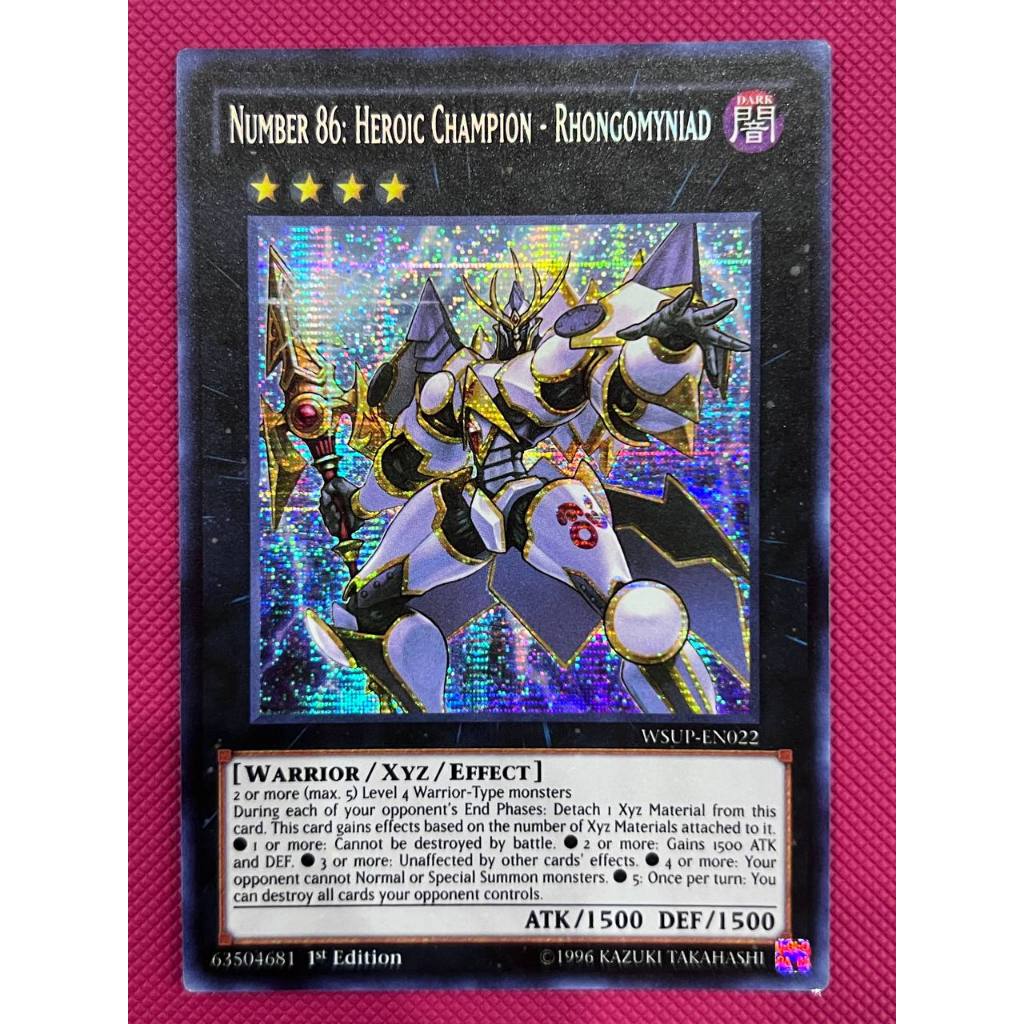 [YGO Edison] Thẻ bài Yugioh: Number 86: Heroic Champion - Rhongomyniad ...