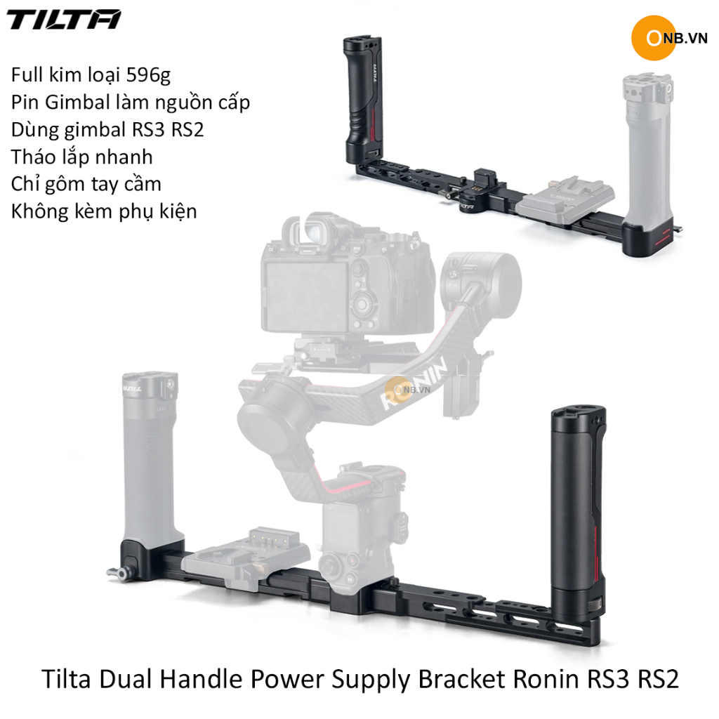 Tilta Dual Handle Power Supply Bracket Ronin RS4 pro RS4 RS3 RS2 ...