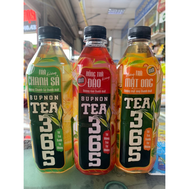 Trà BUPNON Tea 365 Chai 500ml | Shopee Việt Nam