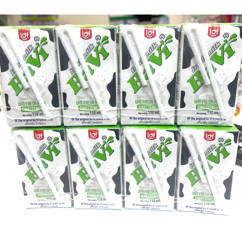 Lốc 4 Hộp Sữa Tươi Lof Ba Vì x 110ml ... | Shopee Việt Nam