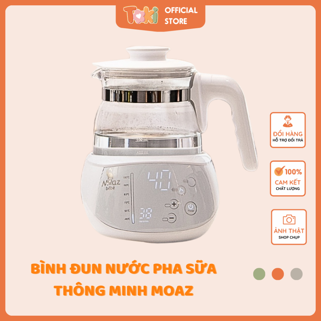 Bình Đun Nước Pha Sữa Thông Minh Khử Clo Và Giữ Nhiệt 48 Giờ Phiên Bản ...