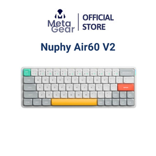 Bàn phím cơ không dây Nuphy Air60 V2 - Led RGB - Có hotswap - 3 chế độ ...