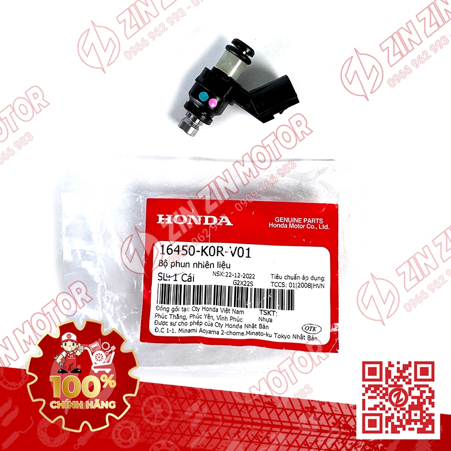 Béc Phun Xăng, Kim Phun SH 125i 2020 - 2024+, SH 150i 2020 2021 2022 ...