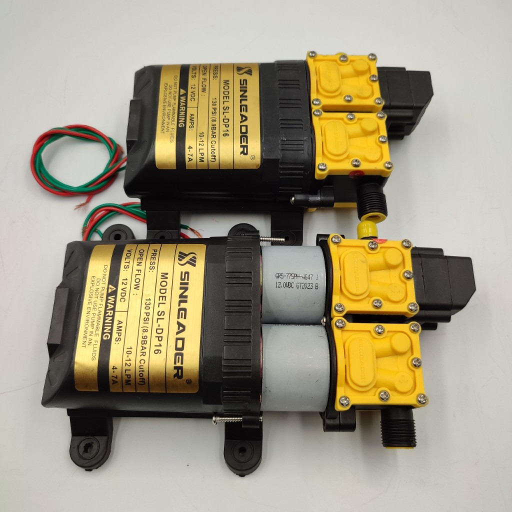 (Chính hãng) Bộ bơm đôi Sinleader SL-DP16 130PSI - 120W - 12V - Lõi đồng - Rơ le tự ngắt - Bảo ...