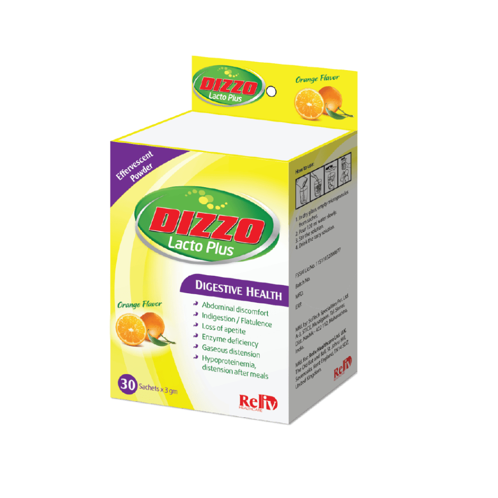 Thực phẩm bảo vệ sức khỏe DIZZO LACTO PLUS orange effervescent powder | Shopee Việt Nam