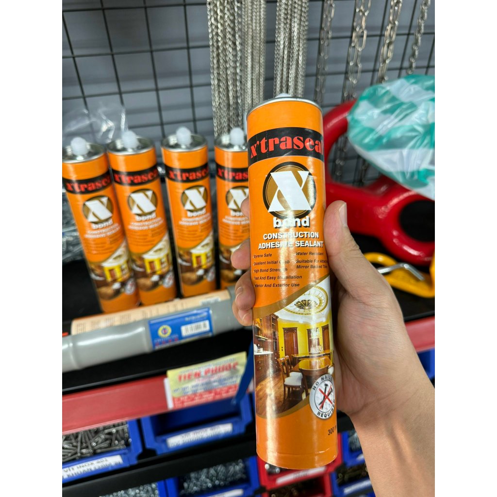 Keo silicone dán đa năng X'traseal X'bond chính hãng - Dán gạch,gỗ,đá ...
