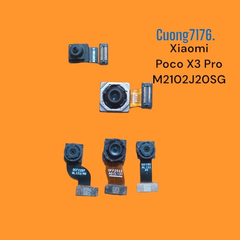 Camera Trước / Camera Sau Xiaomi Poco X3 Pro Tháo Máy Hoạt Động Tốt ...