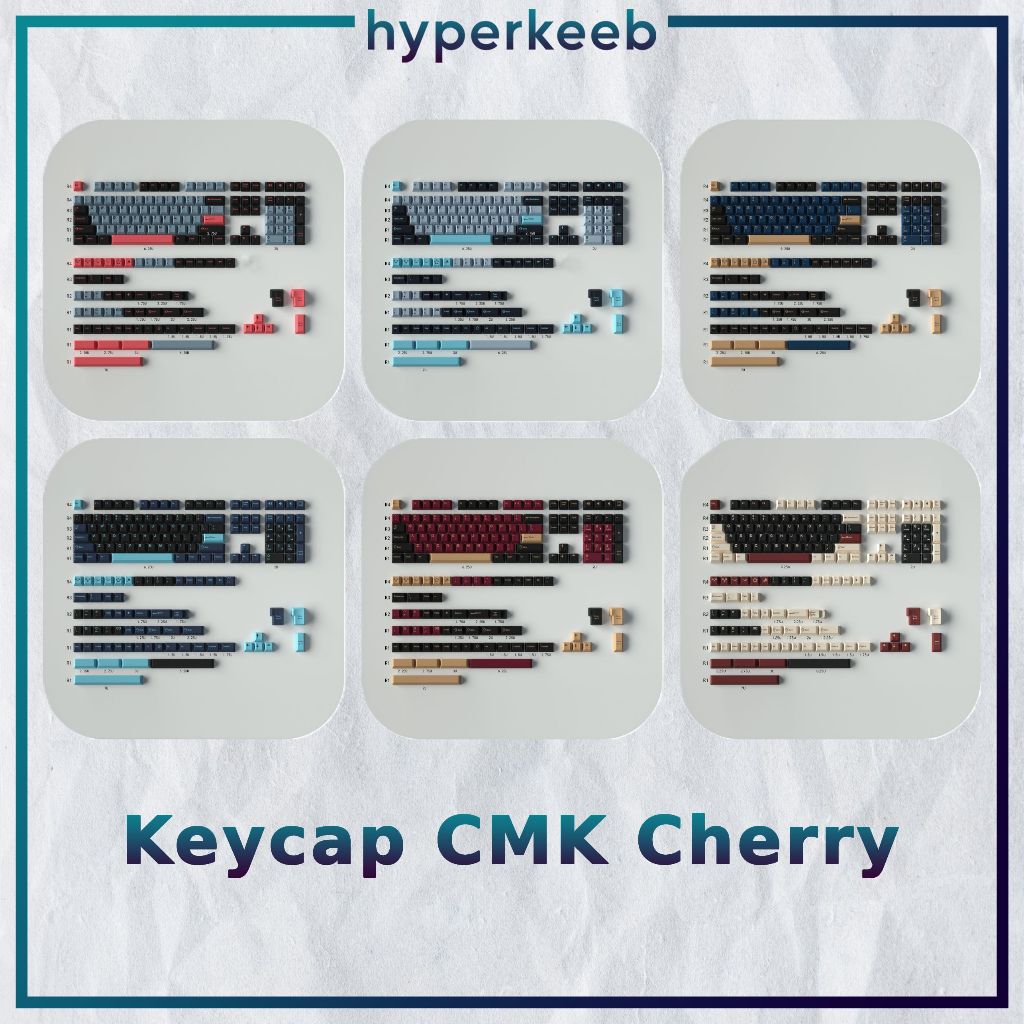 [KEYCAP] Keycap CMK Cherry Profile Jamon Botanical Samurai Rome Arctic ...