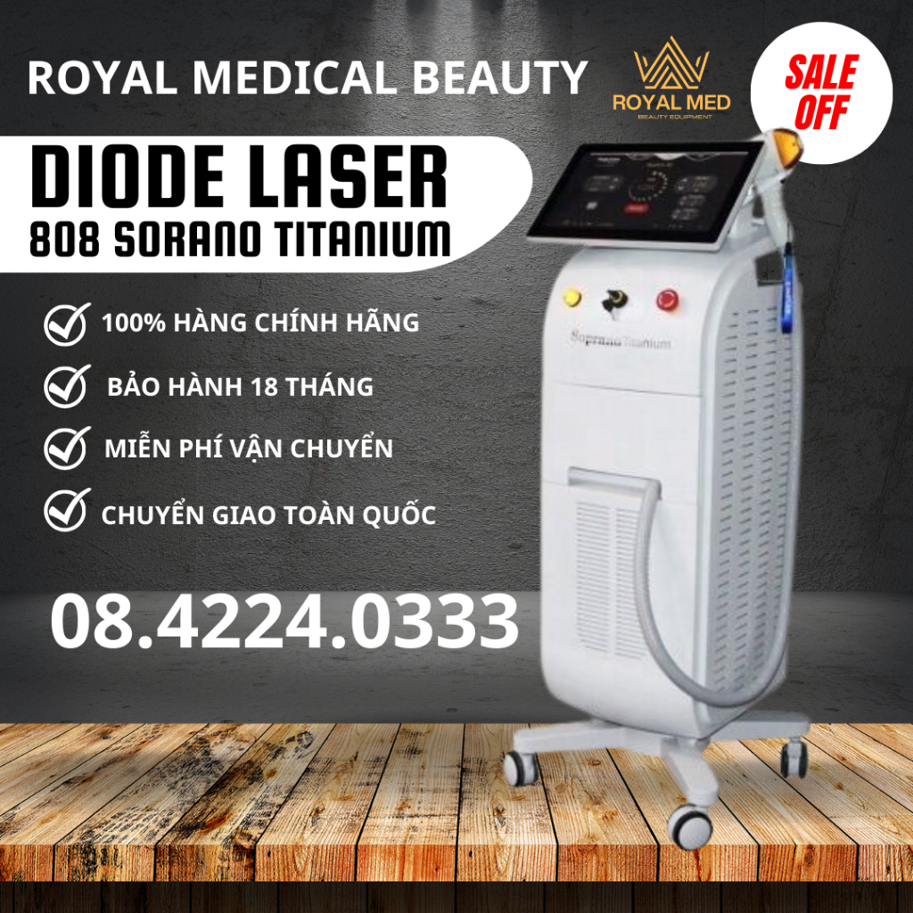 MÁY TRIỆT LÔNG LẠNH SOPRANO DIODE TITANIUM 10 THANH | Shopee Việt Nam