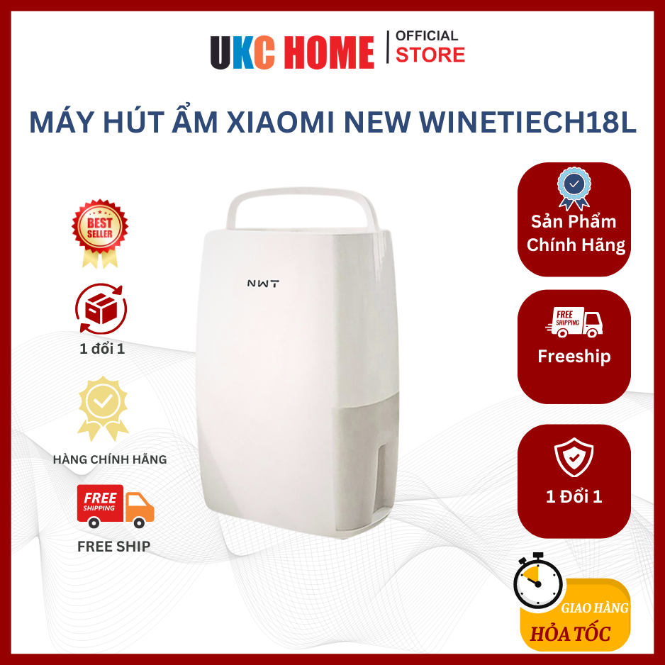 Máy hút ẩm Xiaomi NEW WIDETECH 18L (WDH318EFW1) kết nối Mi Home | Shopee Việt Nam