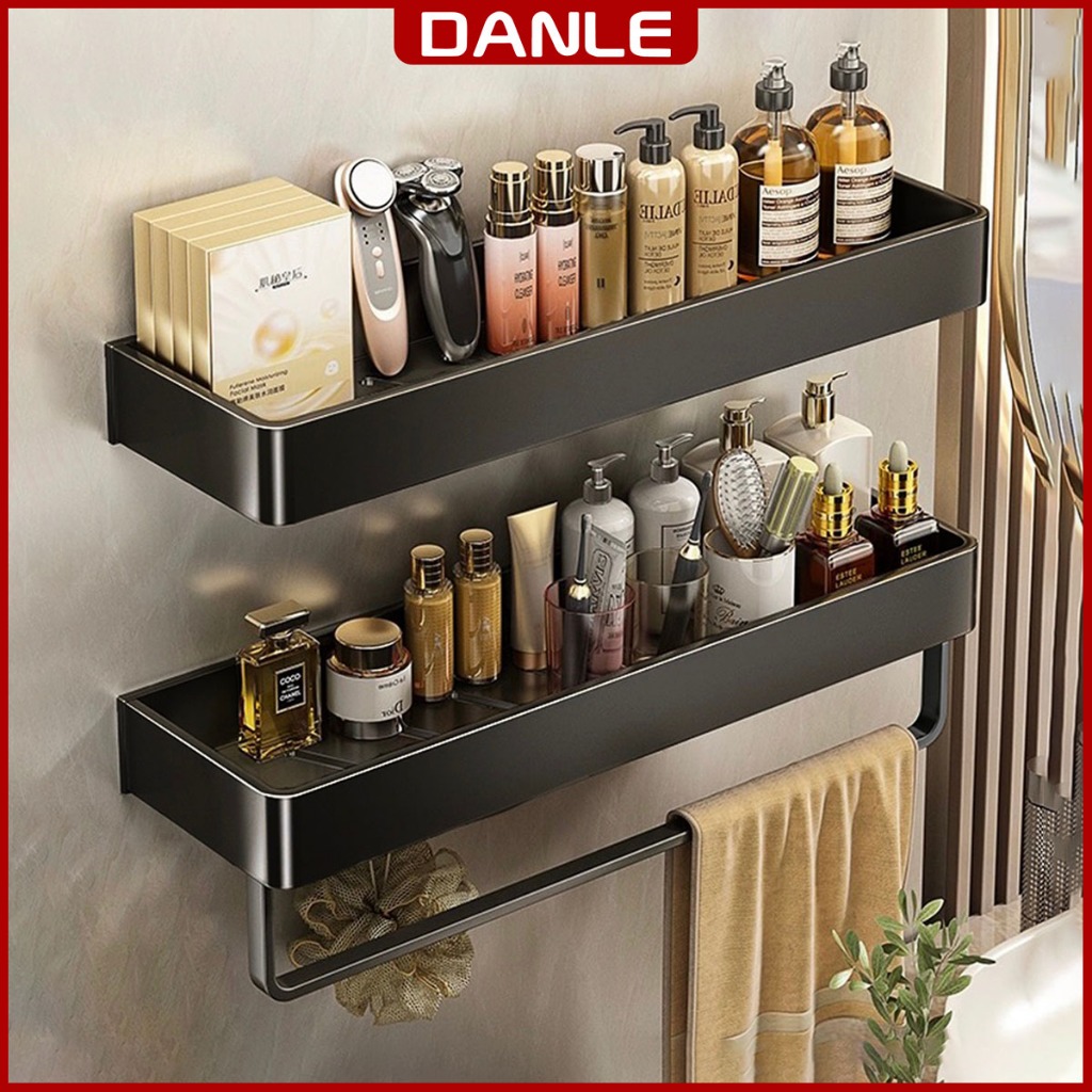 Kệ nhà tắm DANLE dán tường, chất liệu nhôm cao cấp, bảo hành 10 năm ...
