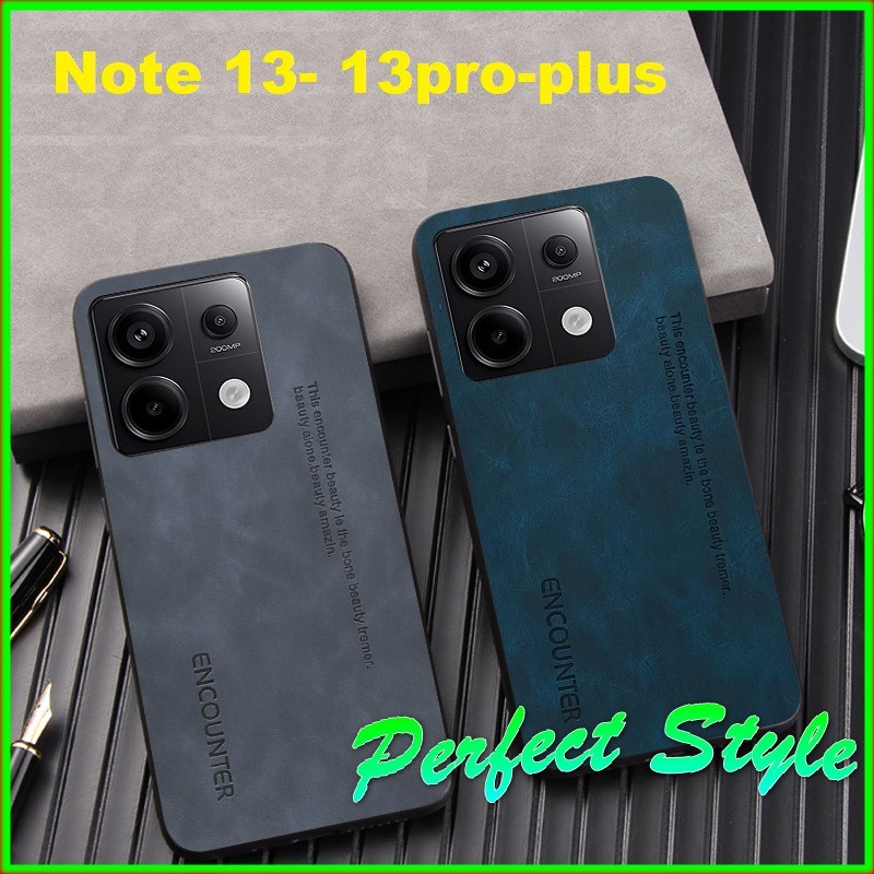 Ốp lưng da Italy Xiaomi Redmi Note 13 Note13 Pro PLus + 13R K70 K70E Poco X6 Có Rãnh Tản nhiệt ...