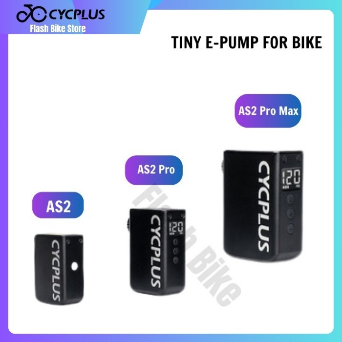 Bơm Điện Xe Đạp CYCPLUS Tiny Pump Cube AS2 Pro/ Pro Max Trọng Lượng Siêu Nhẹ Van Presta ...