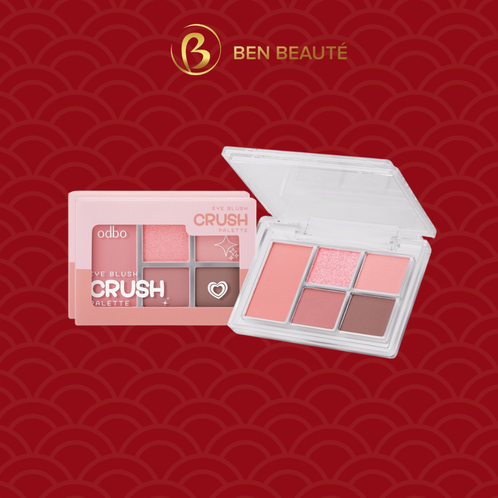 Màu Mắt ODS04 Odbo Eye Blush Crush Palette 5 ô | Shopee Việt Nam