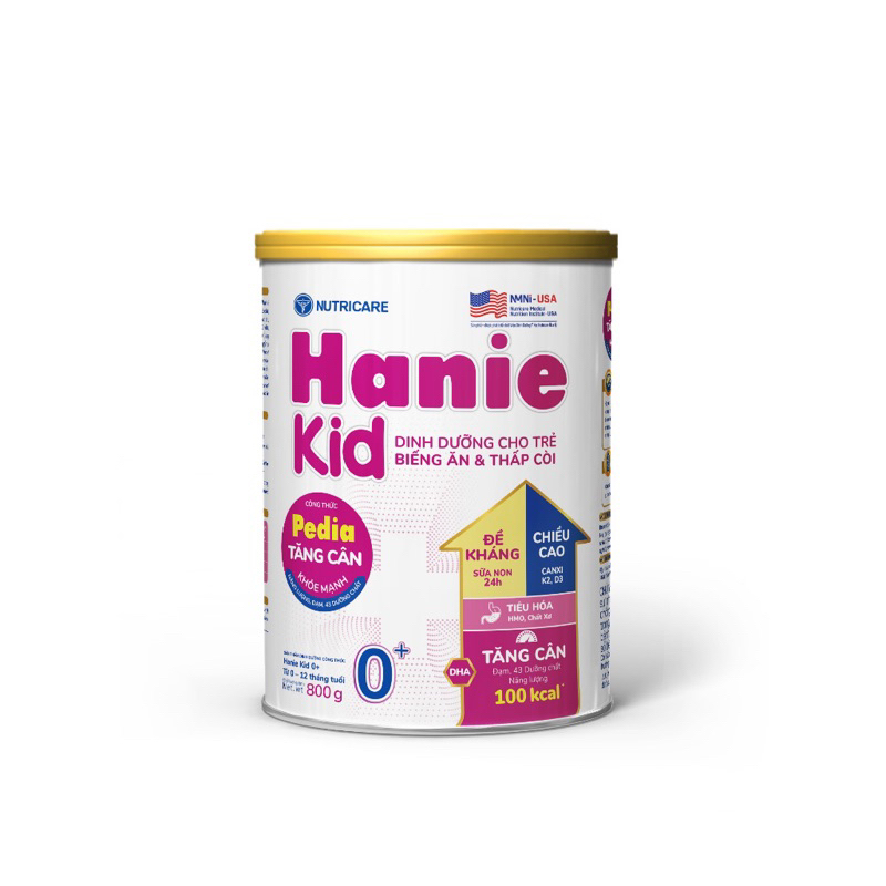 Sữa bột Hanie Kid 0+ lon 800g-date 2025(có ship hỏa tốc HCM) | Shopee ...
