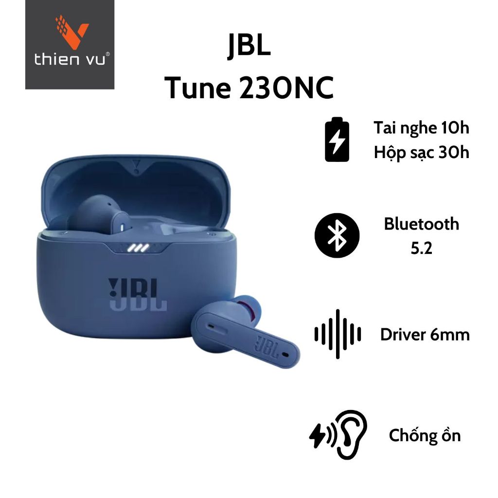 Tai nghe JBL Tune 230NC | Shopee Việt Nam