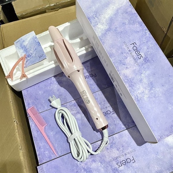 Máy Uốn Tóc Faers Phủ Ion Âm Bảo Vệ Tóc, Chống Bỏng - Mẫu Mới Nhất 2024 LUXE011 | Shopee Việt Nam