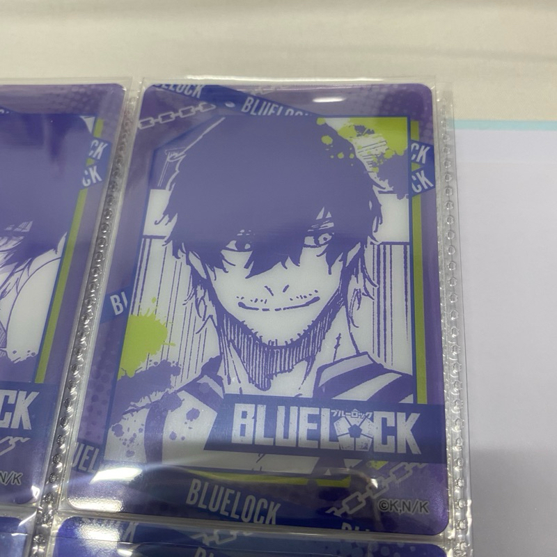 [blue lock] - clear card rin, sae, bachira, chigiri, aiku, nagi, isagi ...